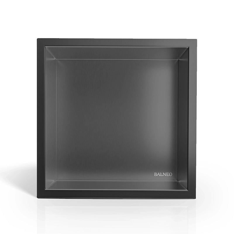 Balneo Wall-Box One | Indbygningshylde 30x30x10 | 6 Eksklusive Farver ...